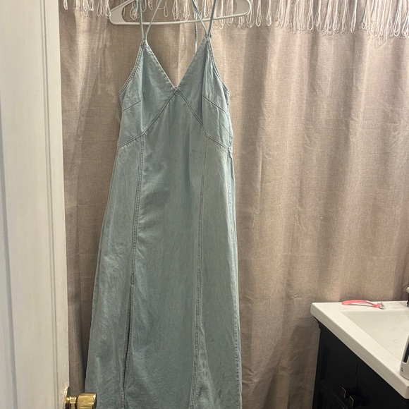 Universal Thread | Dresses | Universal Thread Light Blue Denim Dress ...